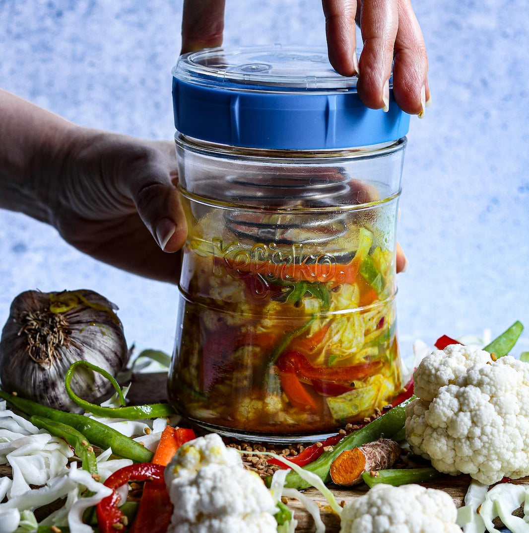 Mix de Verduras Encurtidas: Tu Receta para Fermentar en Casa – Kefirko ES